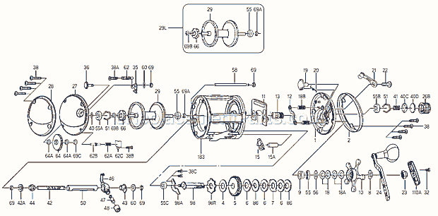 Spring, Coil 1257658 - OEM Penn - eReplacementParts.com