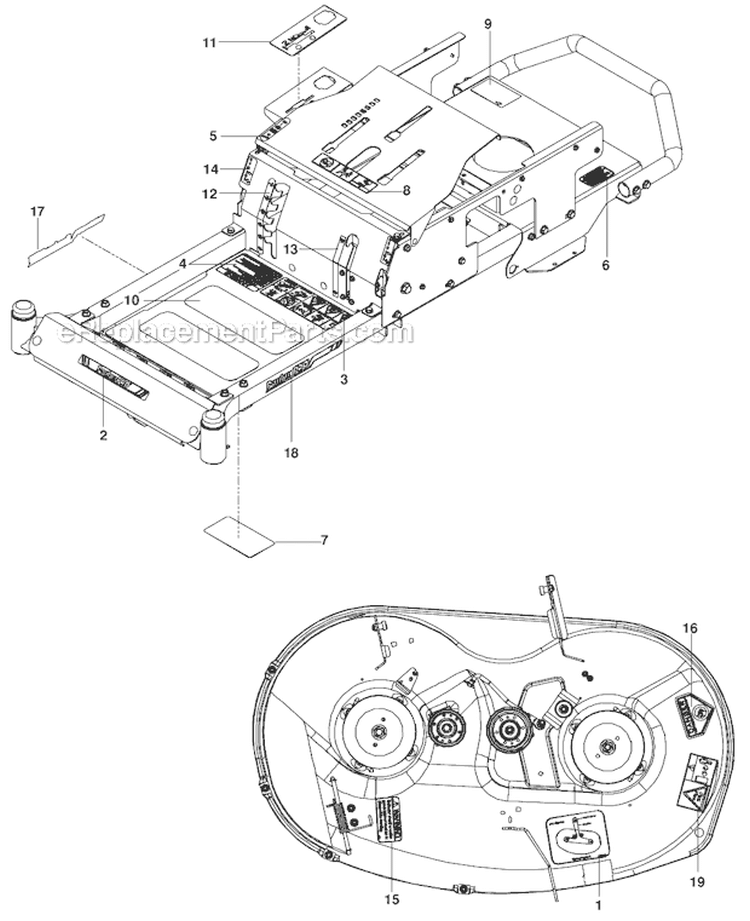 Decal, Warning 539913010 - OEM Husqvarna - eReplacementParts.com