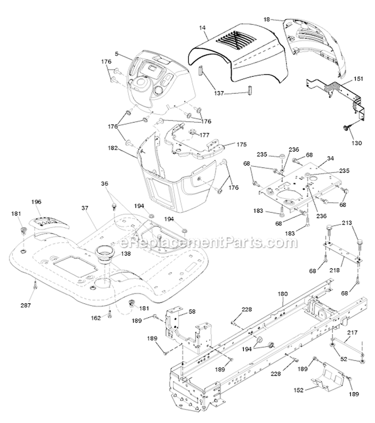 Lawn Mower Interlock Switch 532176138 - OEM Husqvarna ...
