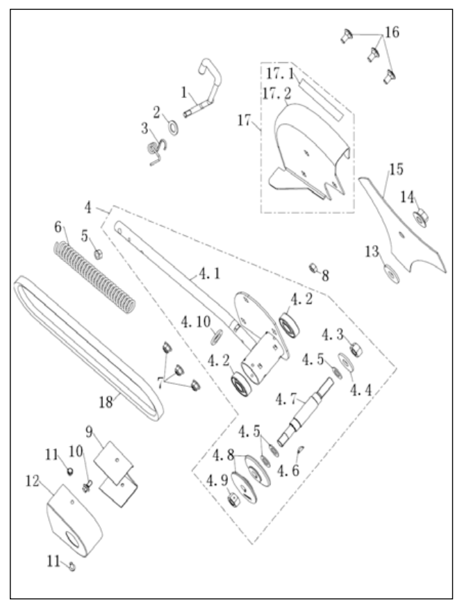Arm, Blade A100988 - OEM Powermate - eReplacementParts.com