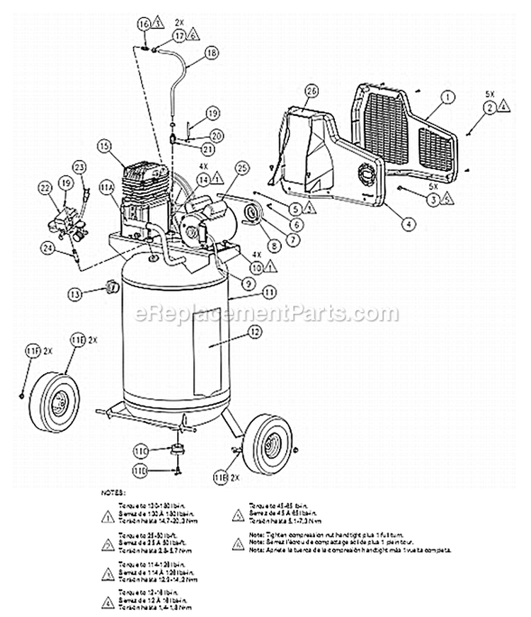 Powermate Compressor LA1983054 - OEM Parts & Repair Help ...
