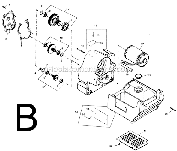 Bearing 44760 - OEM Ridgid - eReplacementParts.com