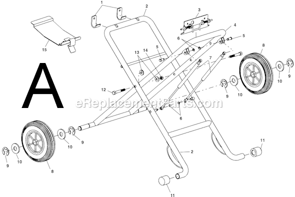 Gas Strut 48126 - OEM Craftsman - eReplacementParts.com