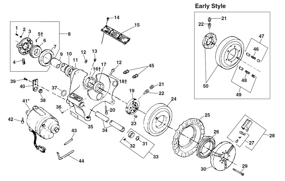 Plunger Kit 91557 - OEM Ridgid - eReplacementParts.com