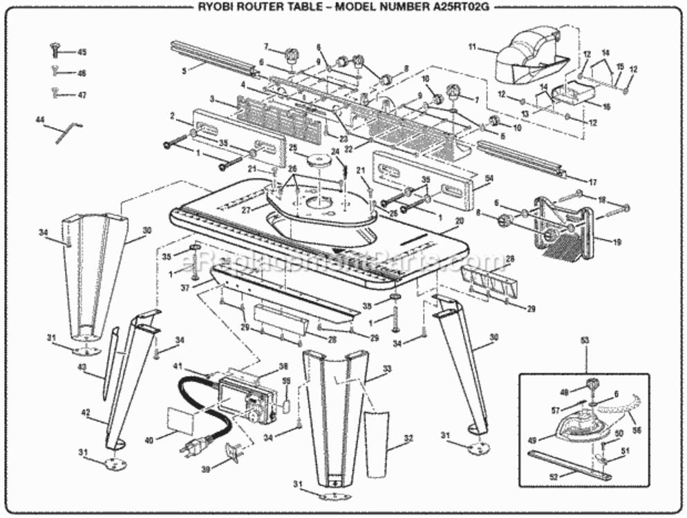 Logo Label 089220105912 - OEM Ryobi - eReplacementParts.com