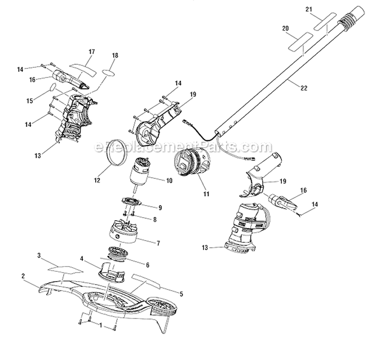 GRASS DEFLECTOR ASSEMBLY 310904001 - OEM Ryobi - eReplacementParts.com