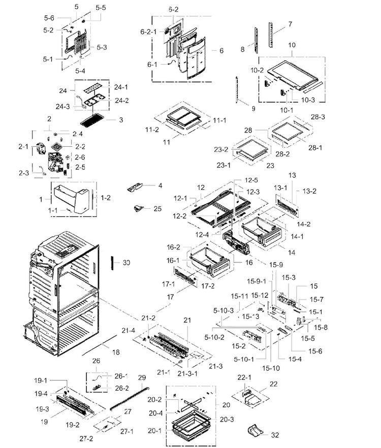REINF HANGER-REAR;AW4-4D DA61-09180A - OEM Samsung - eReplacementParts.com