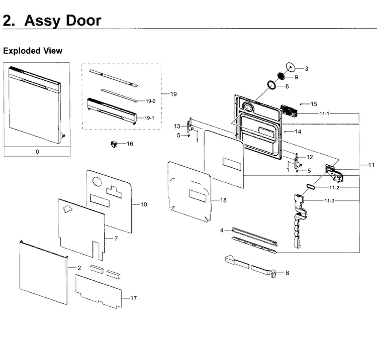 Control Panel - Stainless DD82-01347A - OEM Samsung - eReplacementParts.com