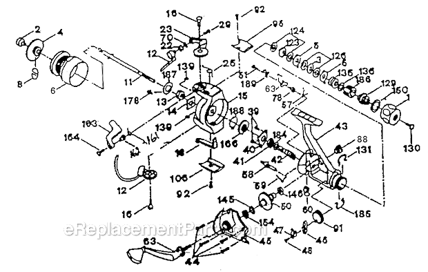 Crank Arm 1145342 - OEM Shakespeare - eReplacementParts.com