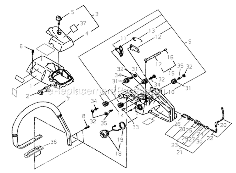 Fuel Filter Assy. A369000460 - OEM Echo - eReplacementParts.com