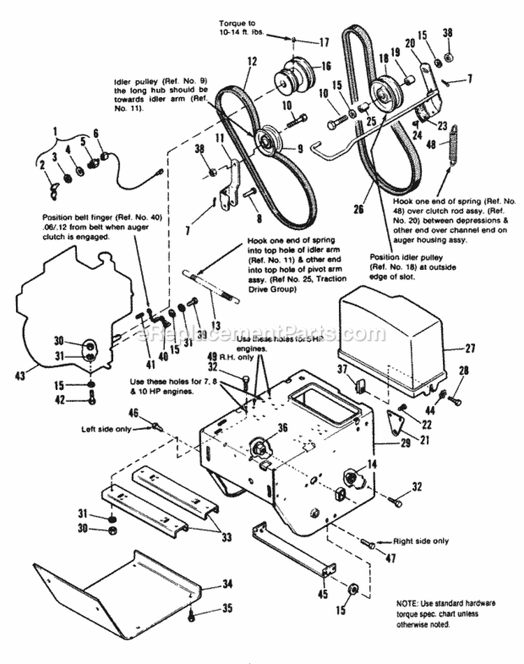 V-BELT 3L 032.00 1666654SM - OEM Simplicity - eReplacementParts.com