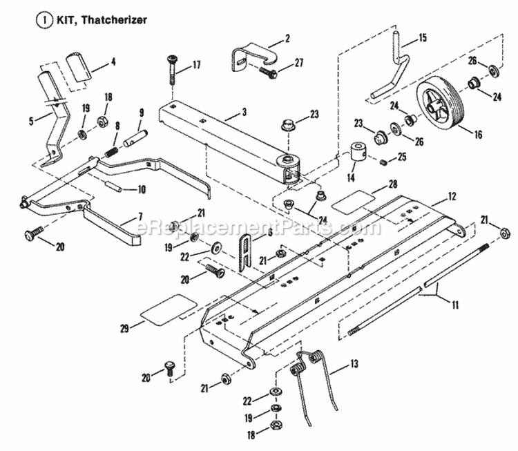 SPRING, TINE, THATCH 7018491YP - OEM Snapper - eReplacementParts.com