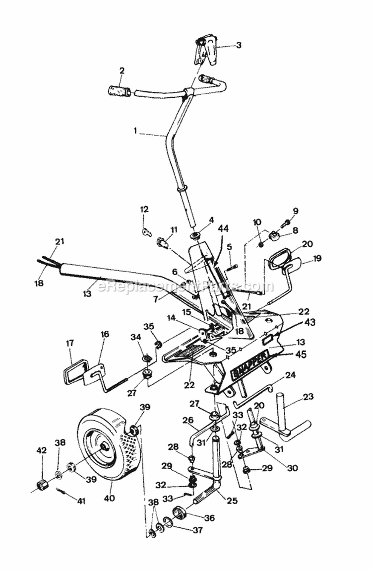CABLE CLUTCH / BRAKE 7013325YP - OEM Snapper - eReplacementParts.com