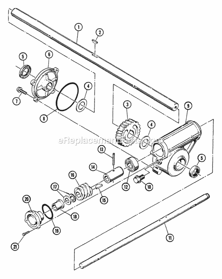 Screw, 1/4-20 X 3/4 703466 - OEM Simplicity - eReplacementParts.com