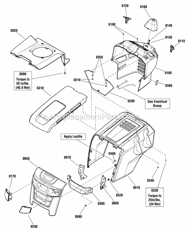 HEADLIGHT LED LH 1753171YP - OEM Snapper - eReplacementParts.com