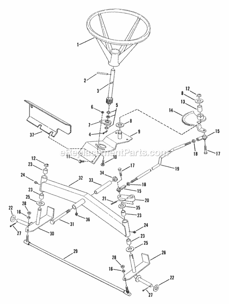 Steering Shaft 7040610YP - OEM Snapper - eReplacementParts.com