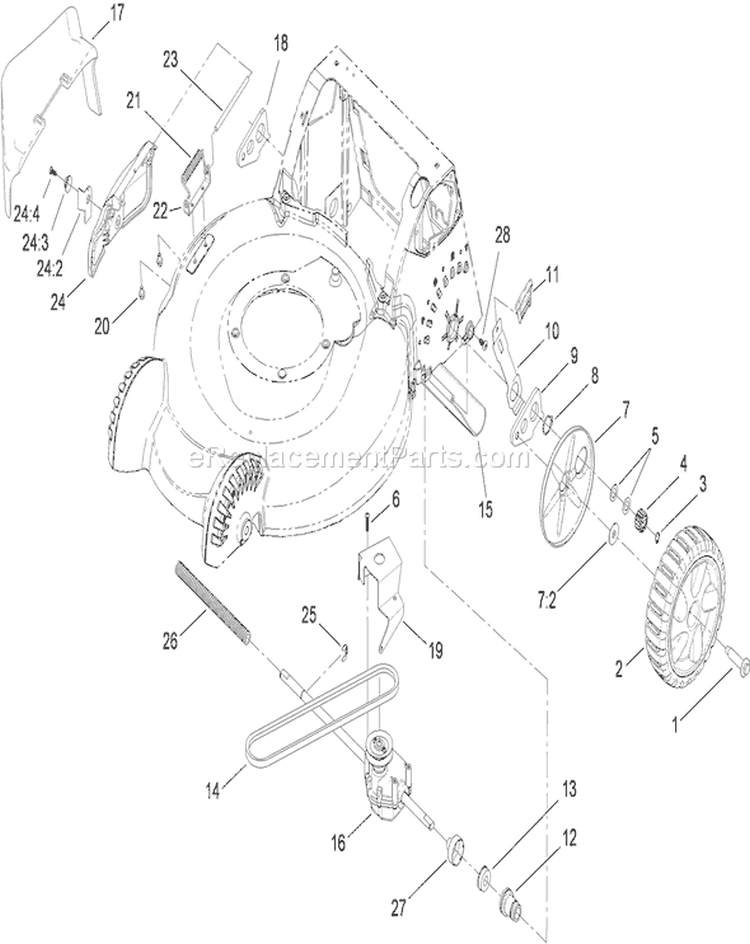 Gear-pinion, 15t 131-5399 - OEM Toro - eReplacementParts.com