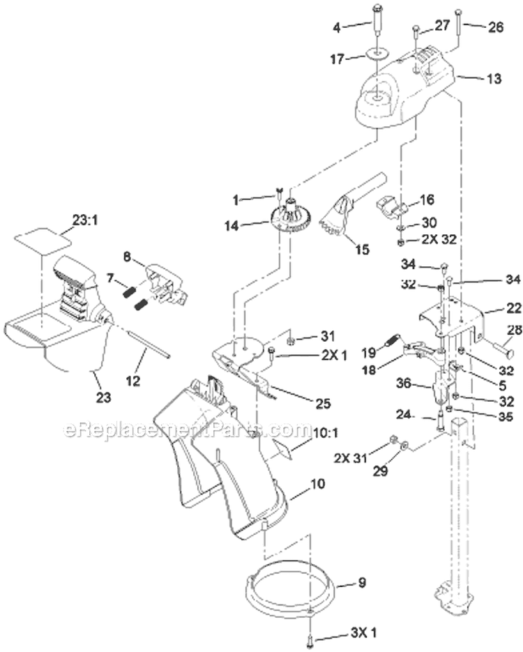 Chute-discharge 133-5590 - OEM Toro - eReplacementParts.com