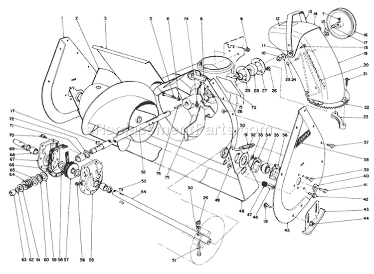 Screw-hhf 321-44 - OEM Toro - eReplacementParts.com