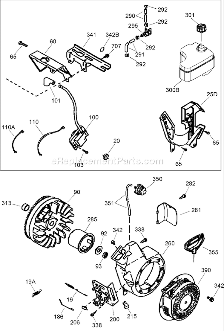 Spring-throttle 37111 - OEM Tecumseh - eReplacementParts.com