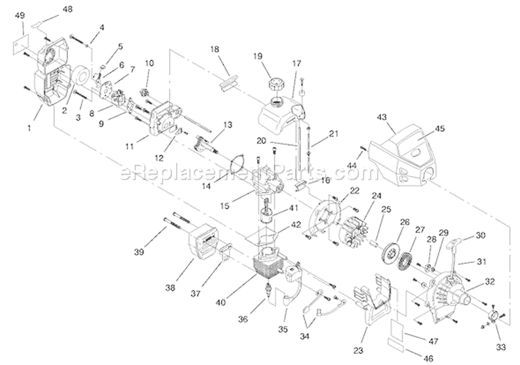 Assembly - Return Line 181168 - OEM Toro - eReplacementParts.com