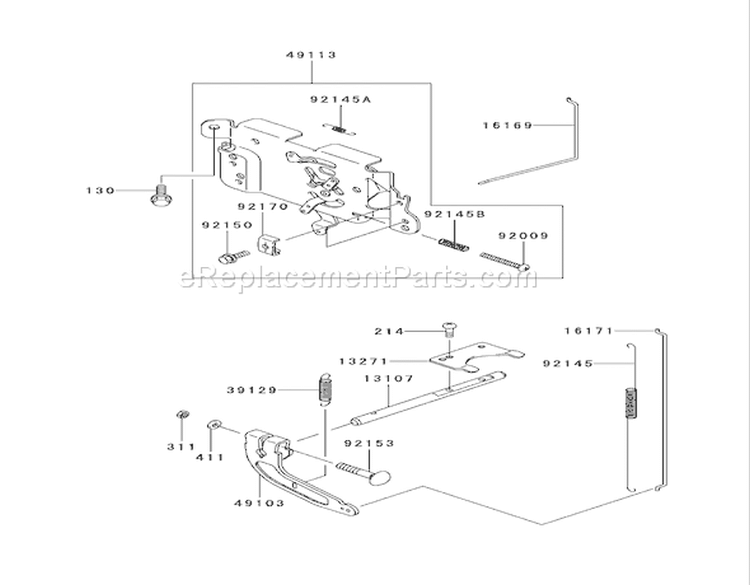 OEM Kawasaki 49113-7052 Panel-Comp-Control - eReplacementParts.com