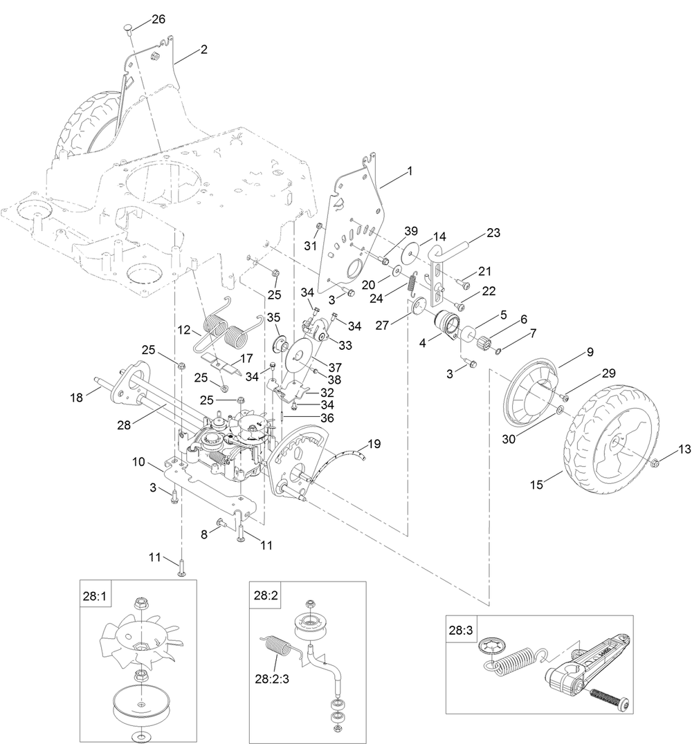 Pulley & Fan Repair Kit 139-1837 - OEM Toro - eReplacementParts.com